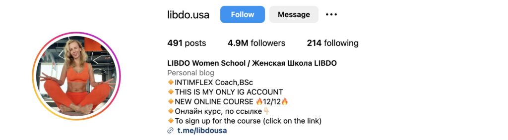 What is LiBDO.usa? First IntimFLEX Fitness Women’s School